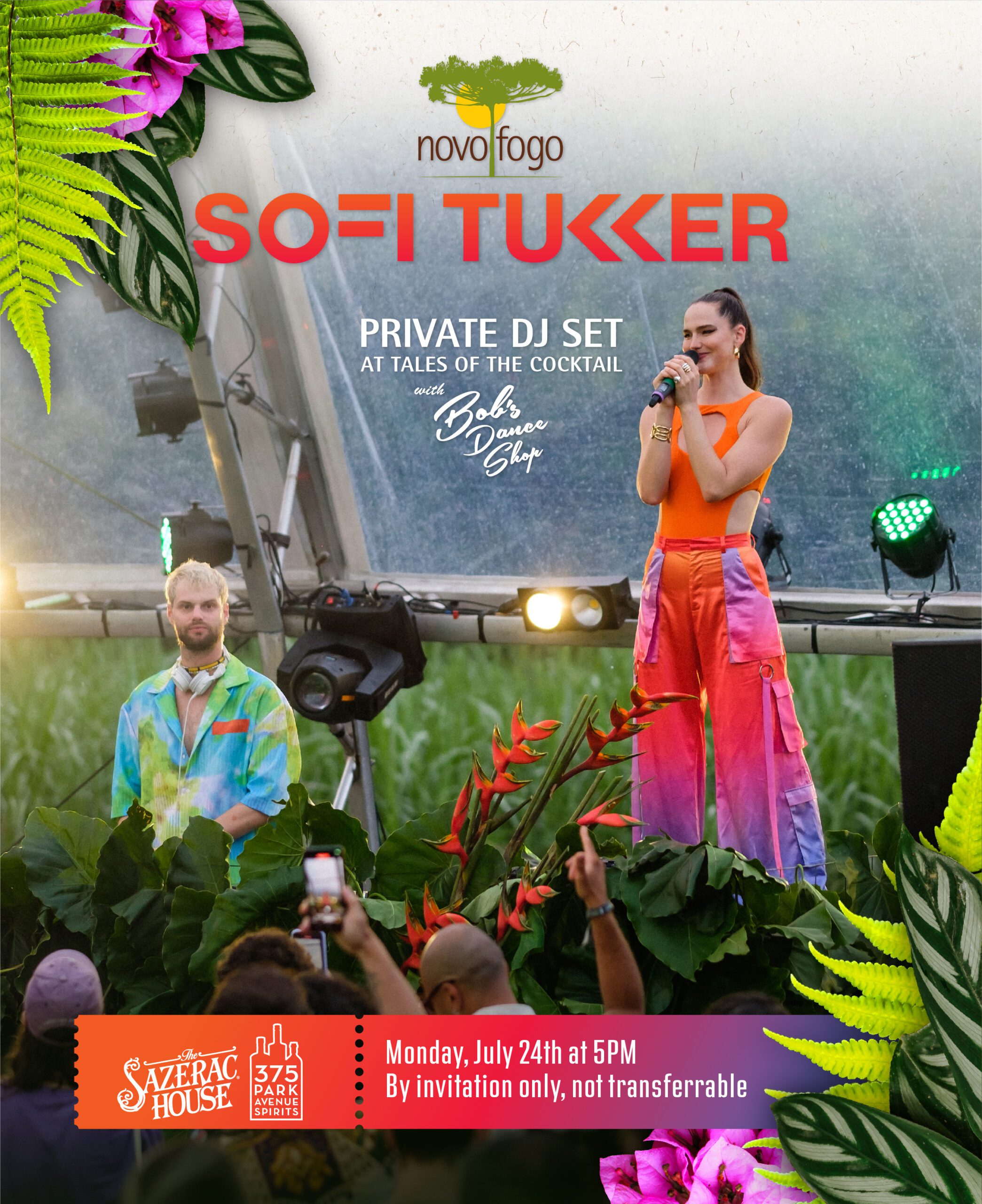 Private SOFI TUKKER RSVP Form - Novo Fogo